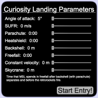 Curiosity landing simulation | NASA | Khan Academy